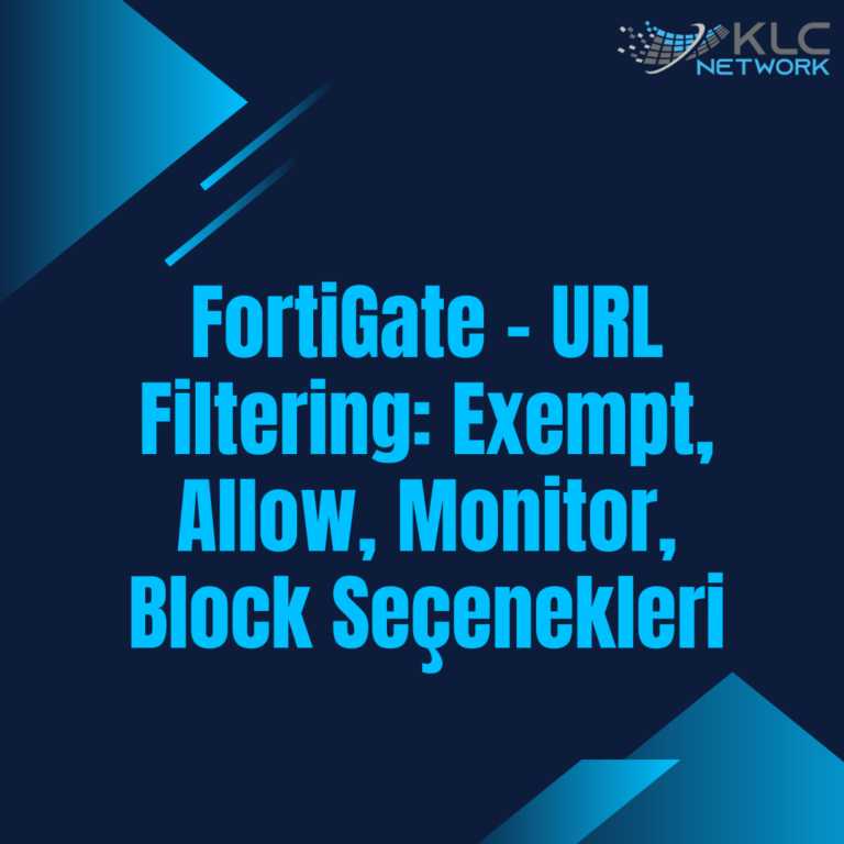 KLC Network Fortinet Partner FortiGate Firewall ve Ağ Güvenliği ...