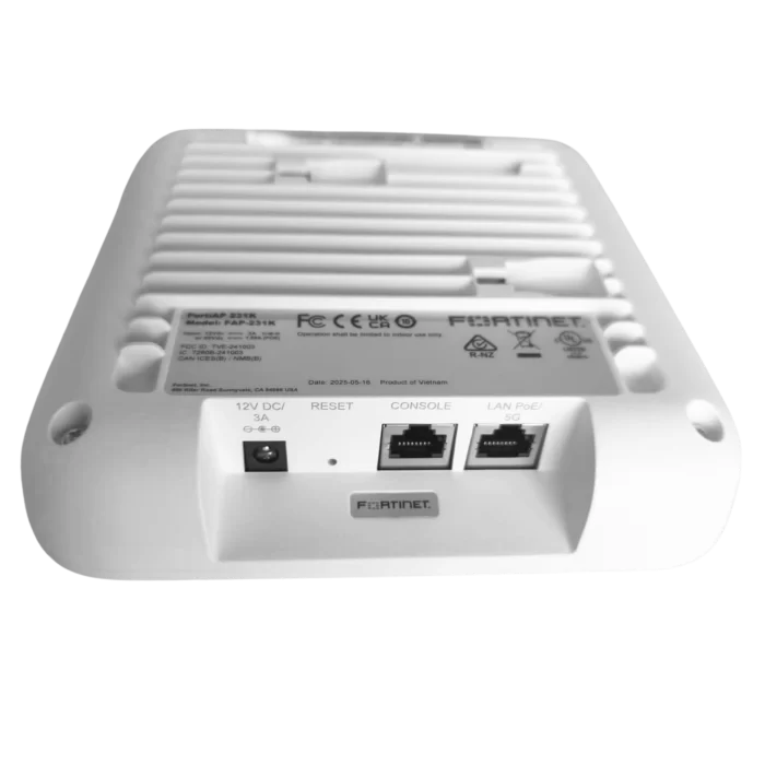 Fortinet FortiAP 231K Tri-Radio Wi-Fi 7 Access Point Multigigabit 2x2 ...